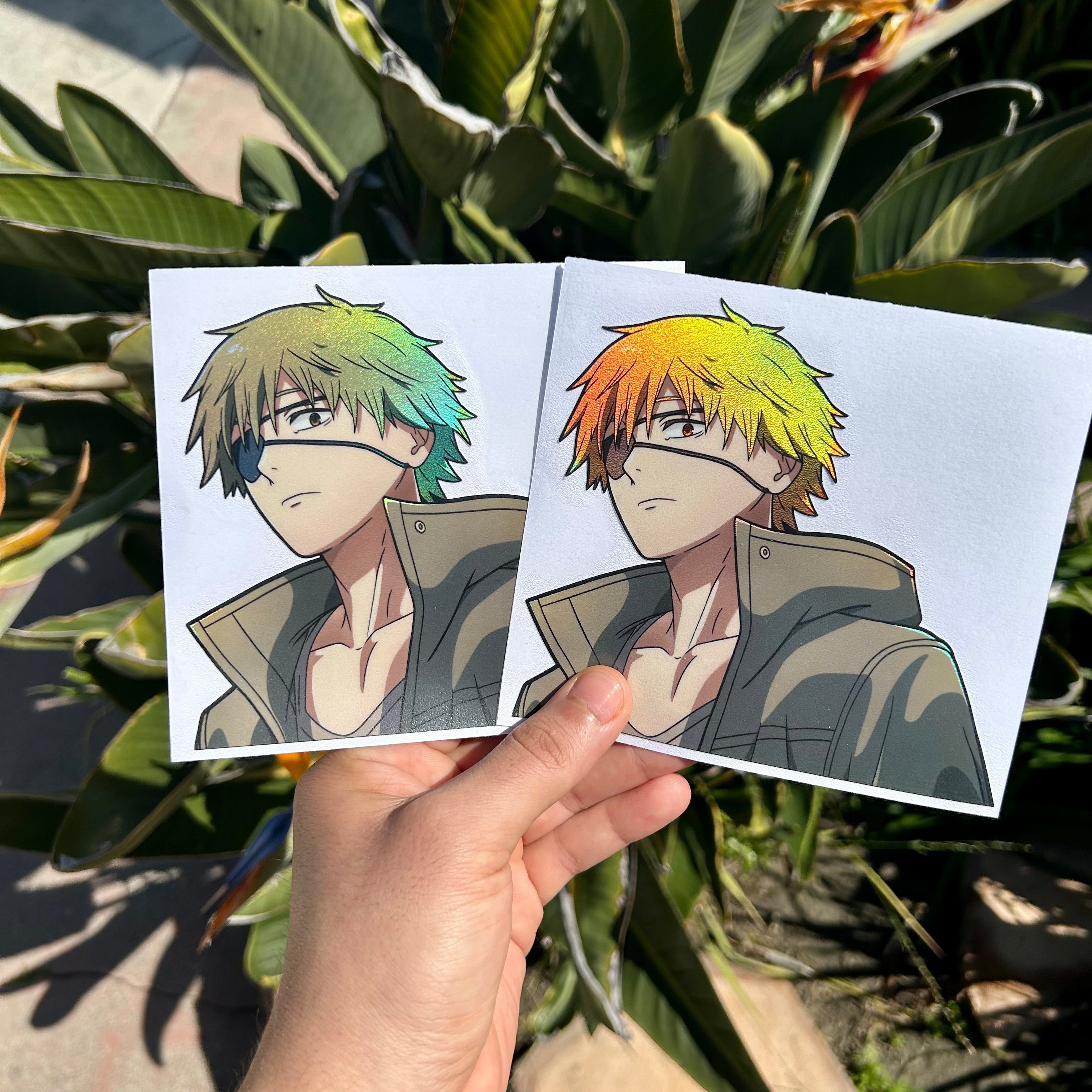 CSM “Denji” (half body) sticker – xDeathBeforeDishonorx